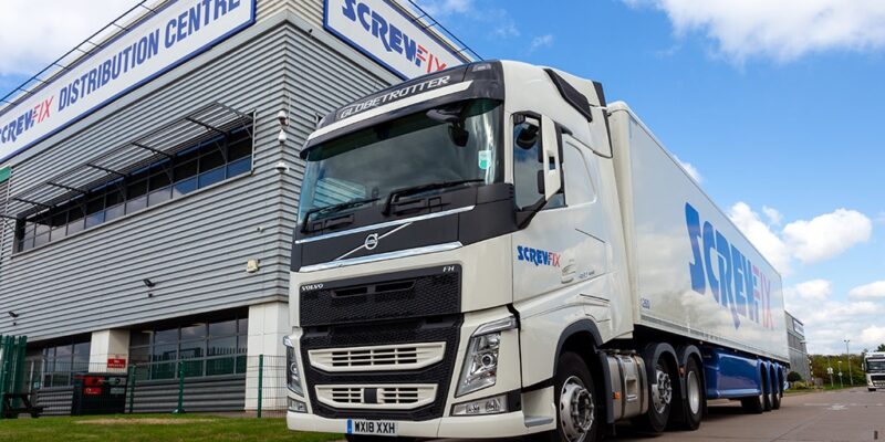Screwfix’s logistics fleet switches to alternative fuel, reducing CO2 ...
