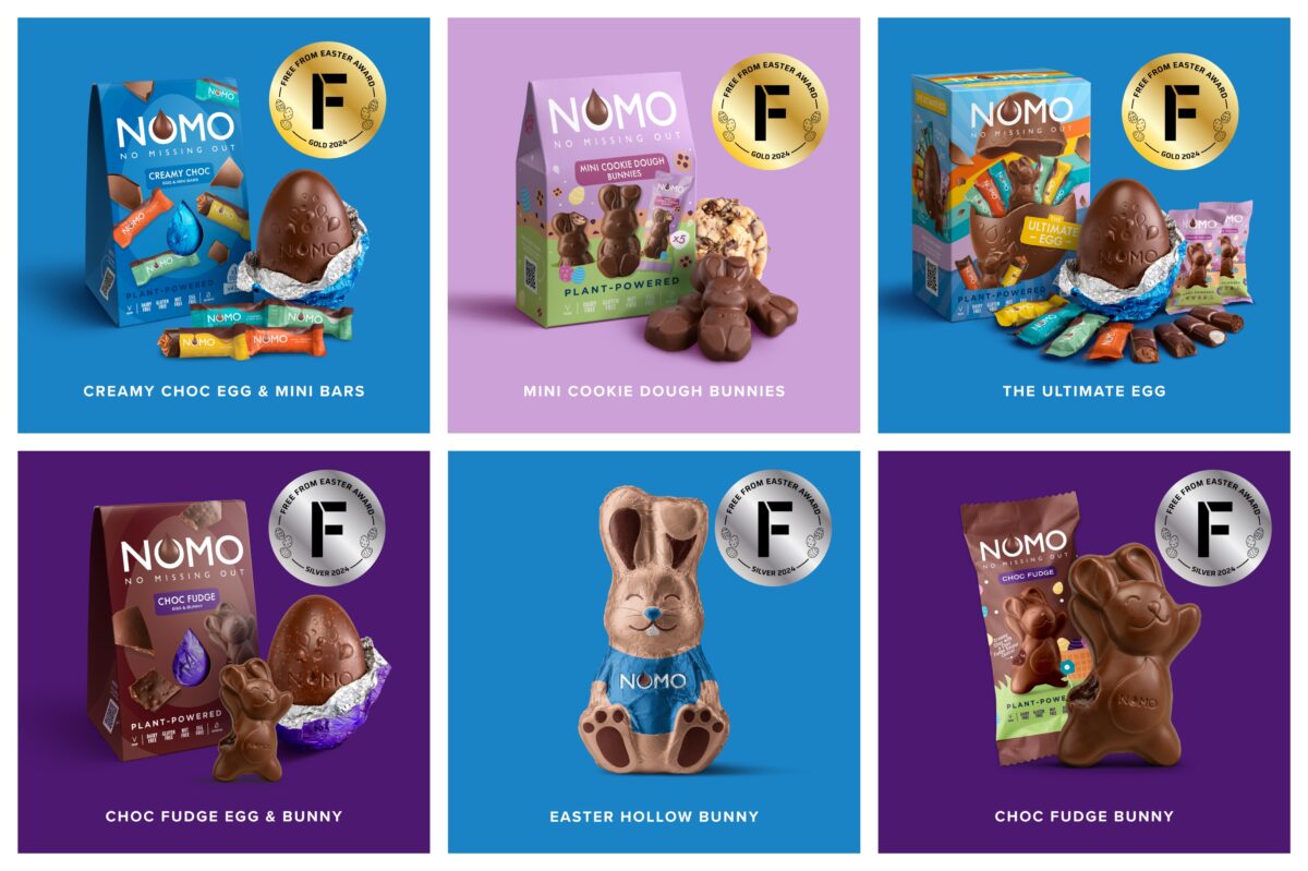 Major success for NOMO at 2024 Free From Easter Awards - A1 Retail Magazine